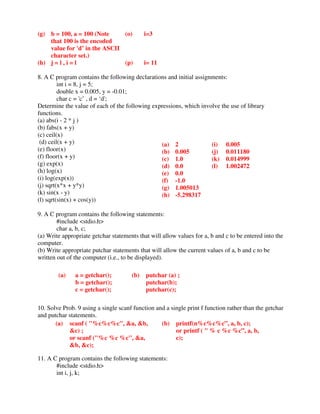 Revision1schema C programming | PDF