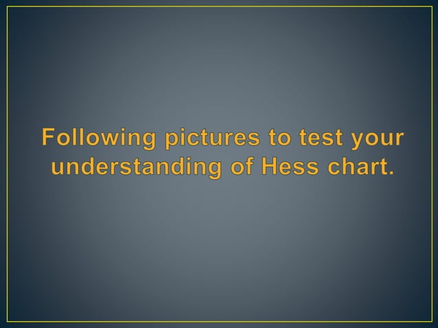 Revision about Hess Chart | PPTX | Eye and Vision Conditions | Diseases ...