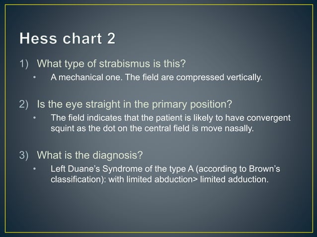 Revision about Hess Chart | PPTX | Eye and Vision Conditions | Diseases ...