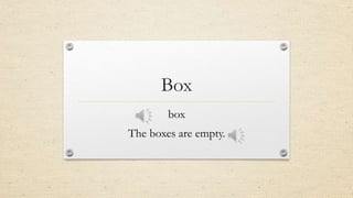 Revision adjectives sound | PPSX