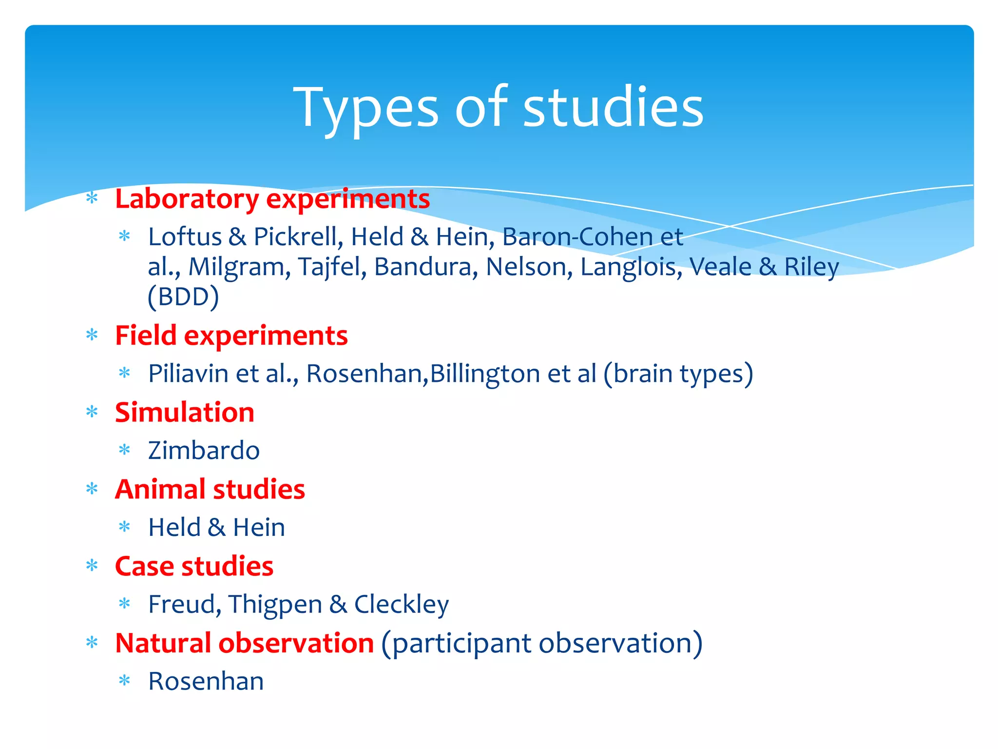 Revision a'level psychology | PPTX