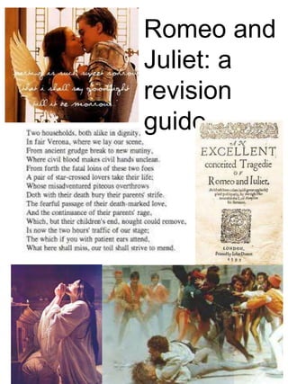 Revision booklet -_romeo_and_juliet | PPTX