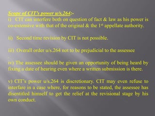 Revision by the commisionary of income tax | PDF | Personal Taxes ...