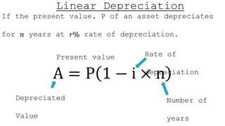Revision cards on financial mahts [autosaved] | PPTX