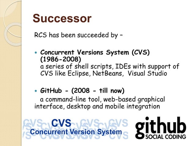 Revision control system (RCS) | PPT