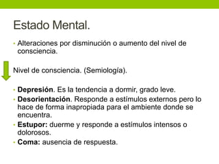 Semiología del sistema nervioso | PPTX