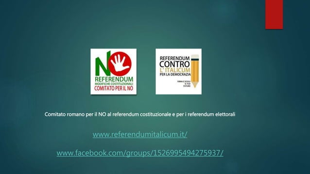 Revisione della Costituzione | PPTX | Political Issues & policy | Politics