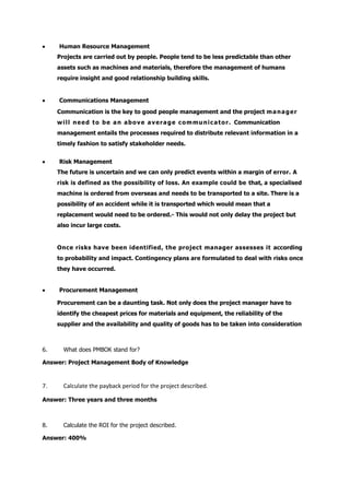 Revision exercise memorandum | PDF