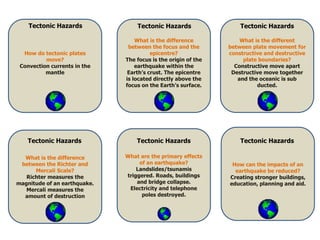 Revision flash cards for GCSE Geography OCR B | PPTX