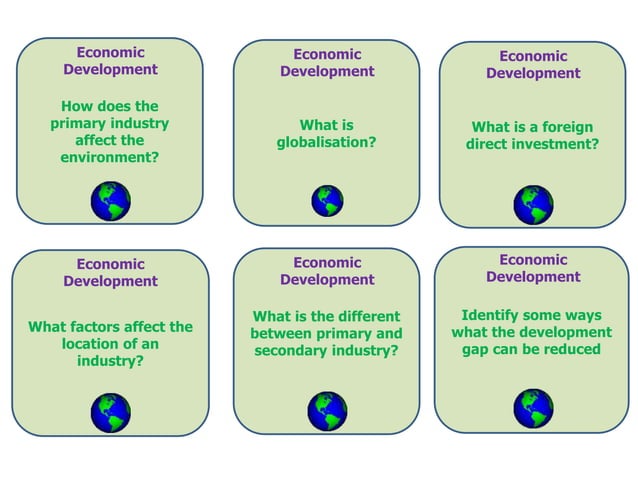 Revision flash cards for GCSE Geography OCR B | PPTX