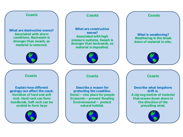 Revision flash cards for GCSE Geography OCR B Revision flash cards for GCSE Geography OCR B