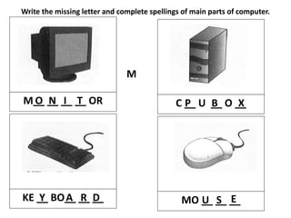 Revision for class 1 of computer | PPSX