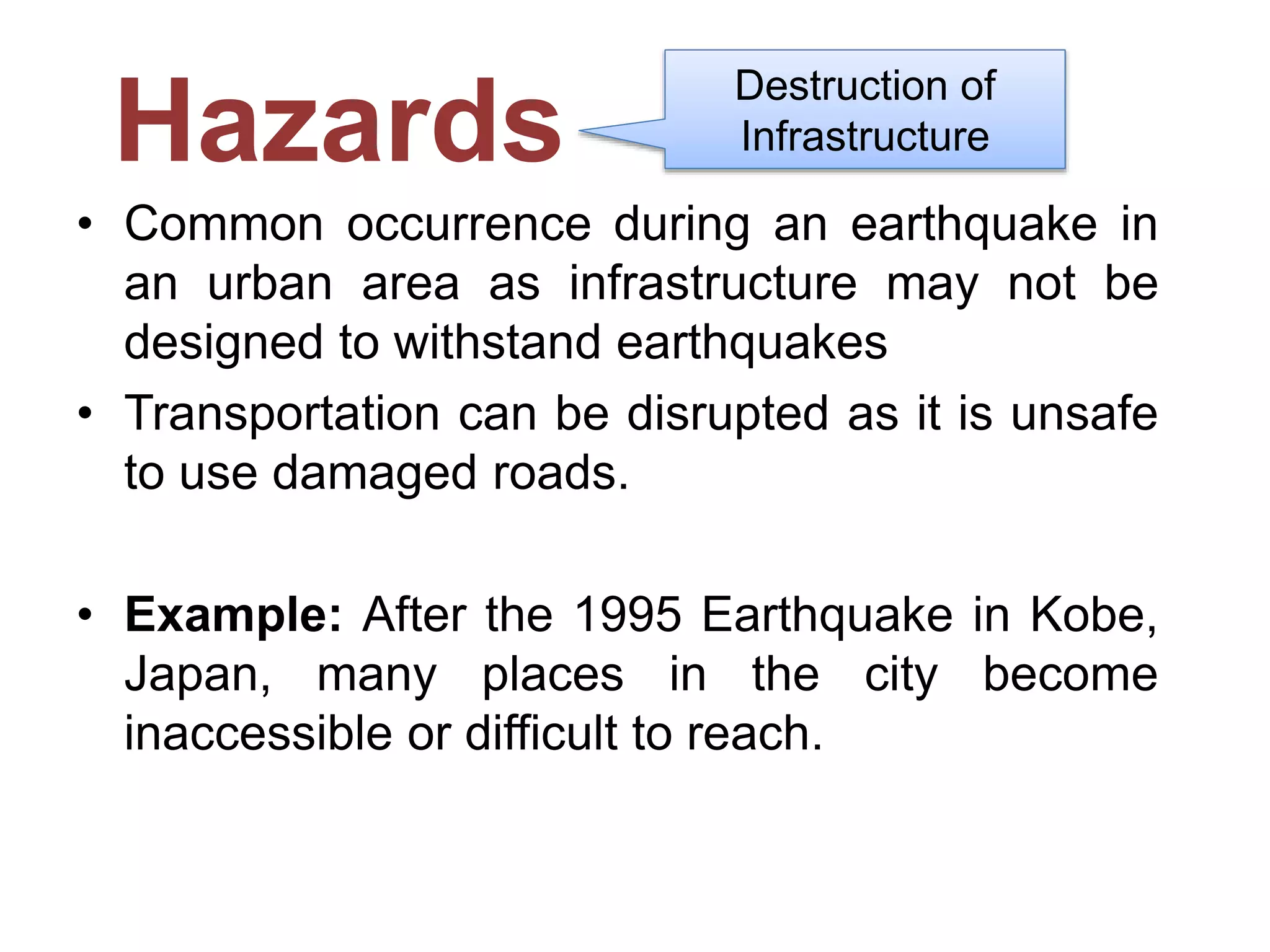 Earthquake and its impact | PPTX