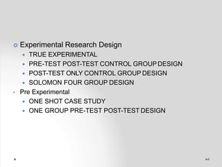 nursing revision for research design.ppt