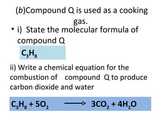 Revision for salt, electrochemistry, carbon compounds , thermochemistry ...