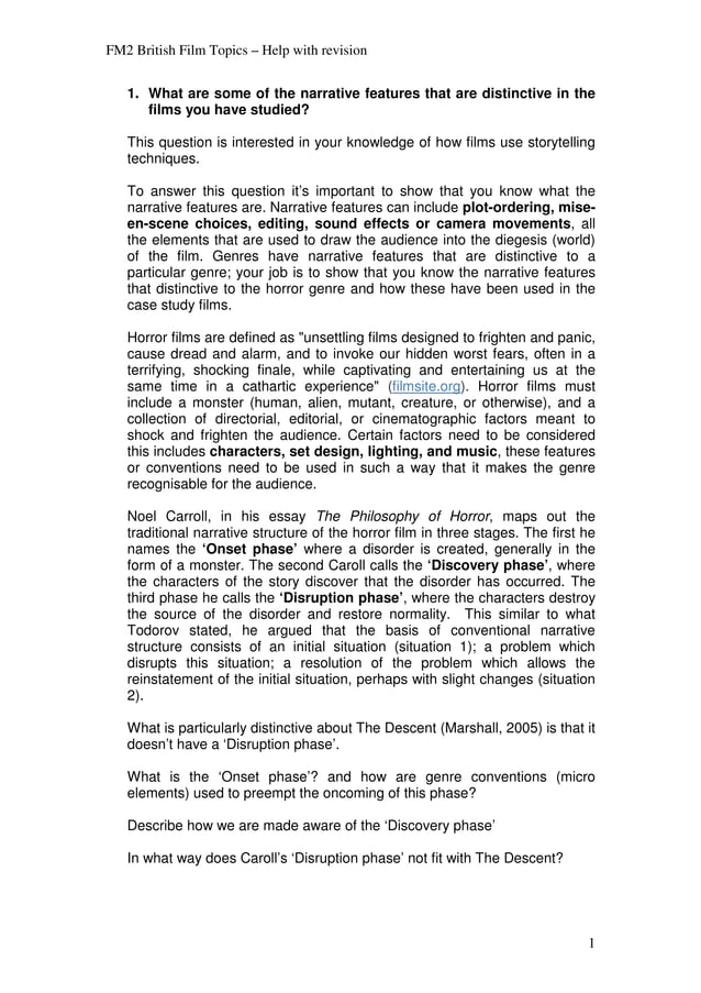 FM2 Revision Help | PDF