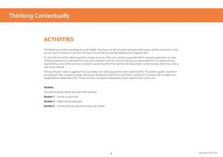 Revision guide audiences and-institutions-the-film-industry | PDF