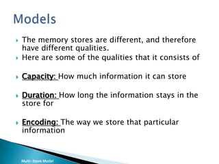 Psychology- Memory | PPTX