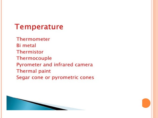 revision for measurement & Instrumewntation | PPT
