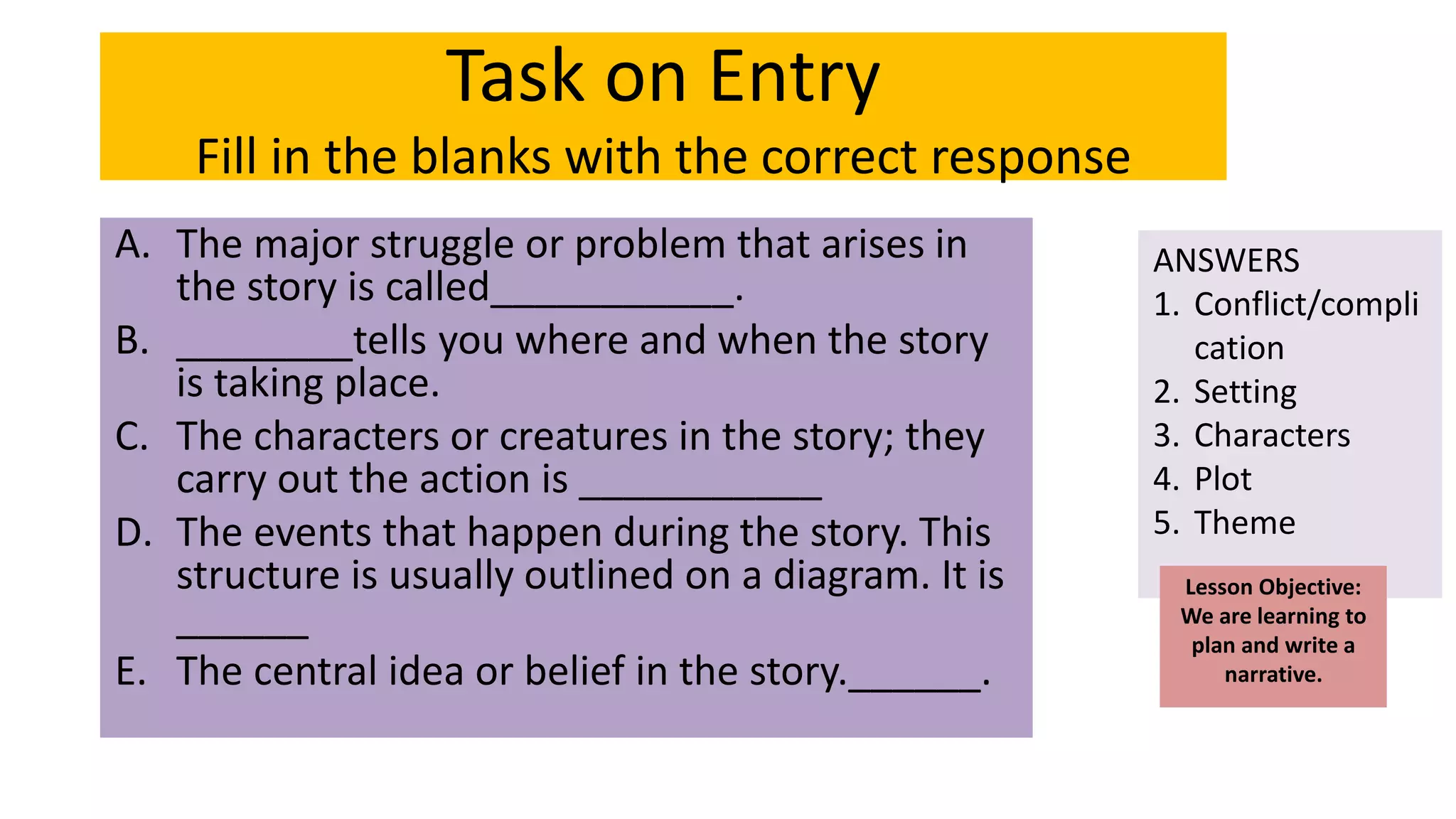 Revision Narrative writing Y10 FLE.pptx