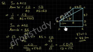 Height and Distance | PPT