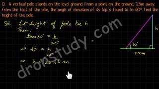Height and Distance | PPT