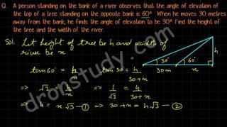 Height and Distance | PPT