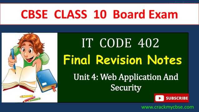 Revision Notes IT CODE 402 Class 10.pdf