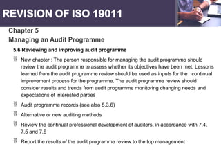 Revision Of ISO 19011:2018 AUDITING MANAGEMENT SYSTEM | PPTX