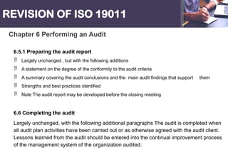 Revision Of ISO 19011:2018 AUDITING MANAGEMENT SYSTEM | PPTX