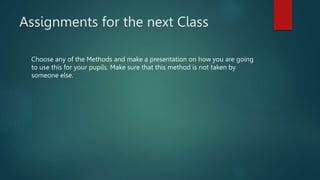 Master Class for Revision of Methods.pptx