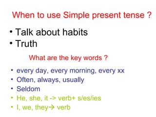 Revision of tenses | PPT