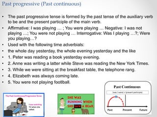 Revision of tenses | PPTX