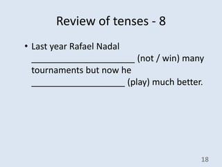 Revision of tenses_4_eso | PDF