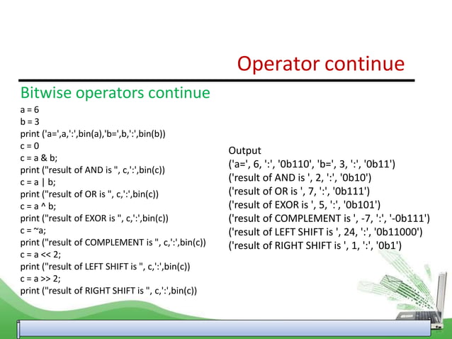Ppt Revision Of The Basics Of Python1pptx Programming Languages 6985