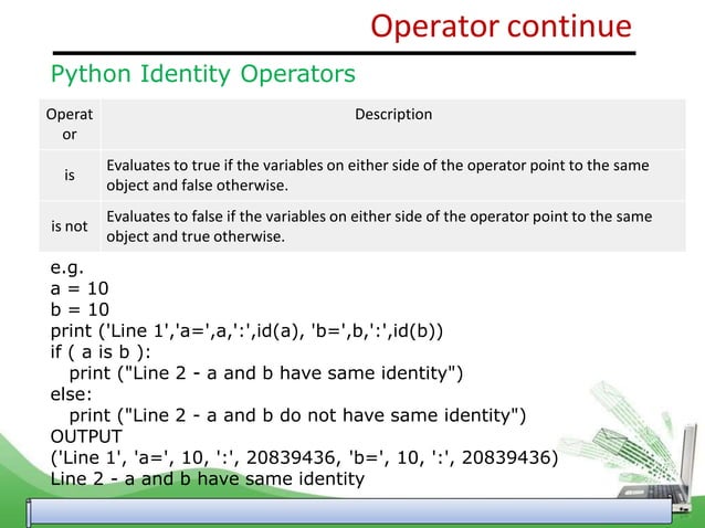 Ppt Revision Of The Basics Of Python1pptx Programming Languages 0923