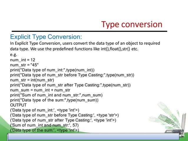 PPt Revision of the basics of python1.pptx | Programming Languages | Computing