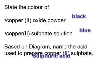 Revision on acid base and salt = with answers | PPT