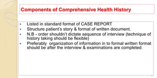 REVISION ON HISTORY TAKING.ppt