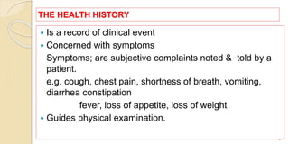REVISION ON HISTORY TAKING.ppt