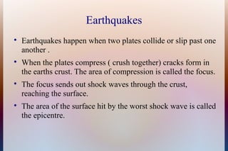 Revision on the restless earth | PPT