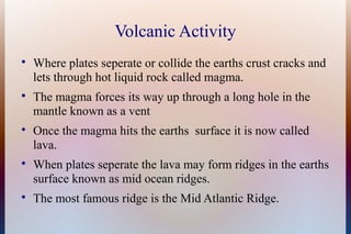 Revision on the restless earth | PPT
