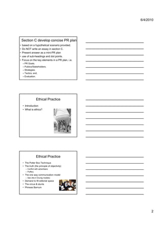 Revision pr 500 (principles) | PDF