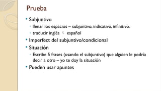 Mastering Spanish Subjunctive: Usage, Practice, and Role-Play Exercises ...