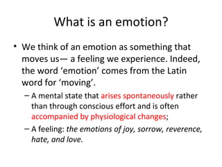 Popular film and emotional response | PPT