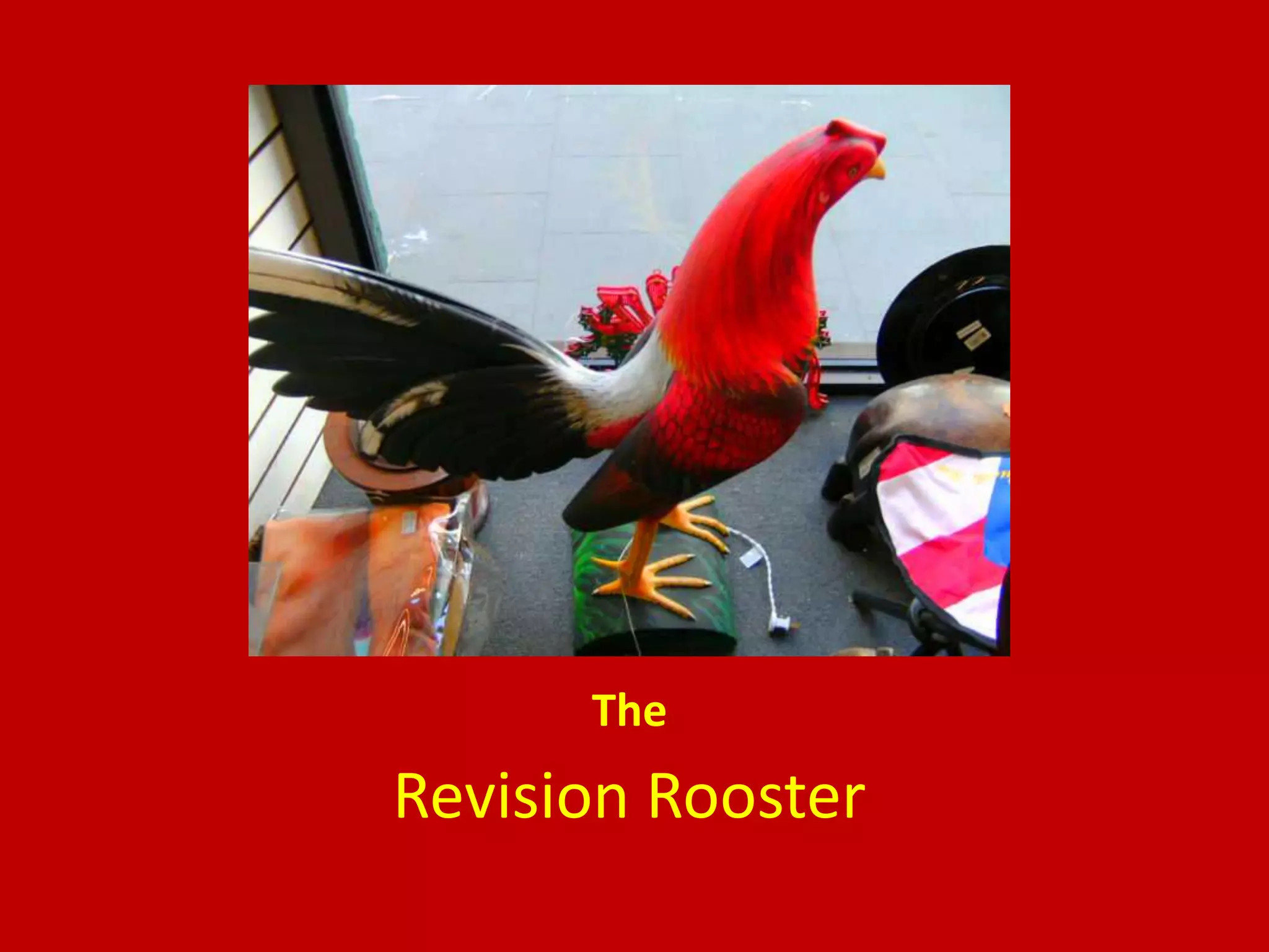Revision Rooster Power Point | PPTX