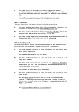 Revisions checklist for_igcse_biology_0610_final - copy | PDF