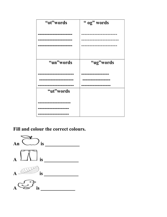 Revision sheet grade kg2 | DOC