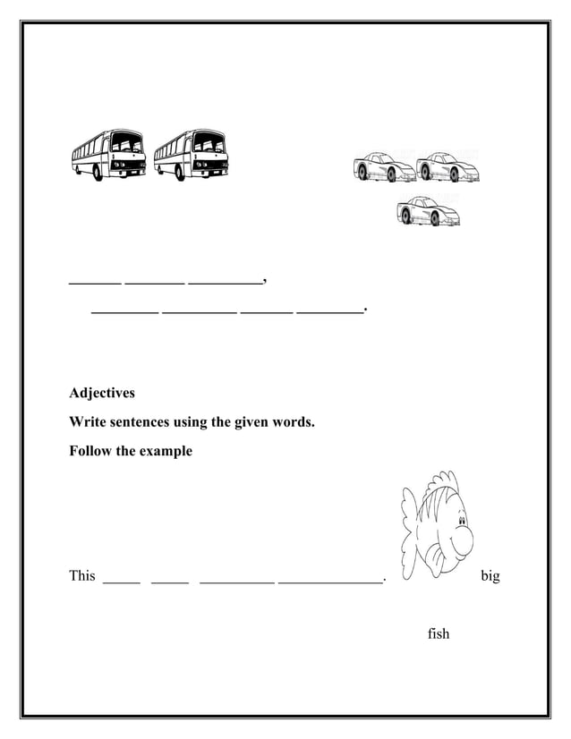 Revision sheet grade kg3 | DOC | Homework and Study | Education