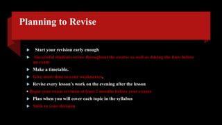 Revision Skills for better Education .pptx